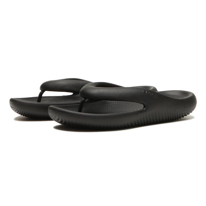 crocs クロックス MELLOW RECOVERY FLIP メロウフリップ 208437-001 BLACK : ABC-MART ...