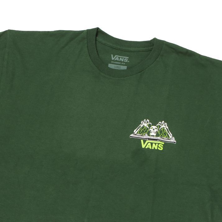 VANS ヴァンズ M SOUNDS FROM BELOW SS TEE ショートスリーブ VN0008EZBD6 MOUNTAIN VIEW ...