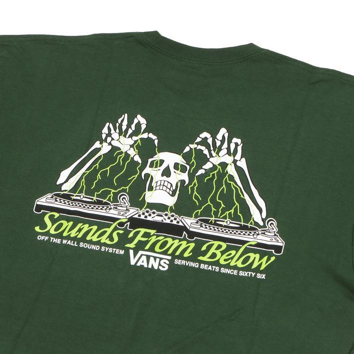 VANS ヴァンズ M SOUNDS FROM BELOW SS TEE ショートスリーブ VN0008EZBD6 MOUNTAIN VIEW ...