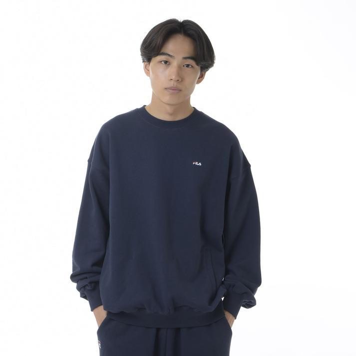 FILA フィラ U crew スウェット FS0223 NVY : ABC-MART Yahoo!店 - 通販 - Yahoo!ショッピング