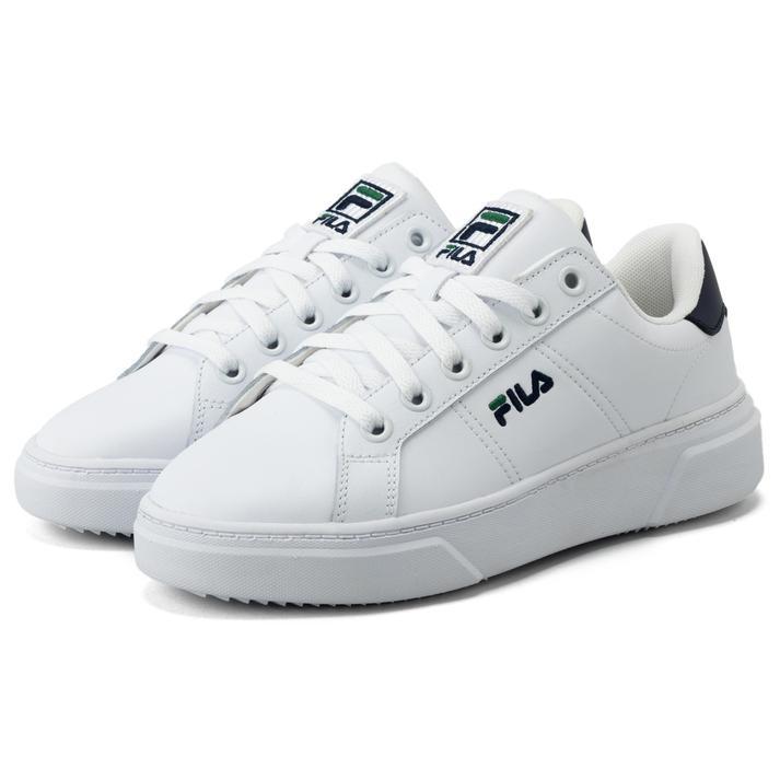 FILA フィラ COURT PLUMPY LITE コートプランピーライト UFW23046143 WHITE/NAVY : ABC ...