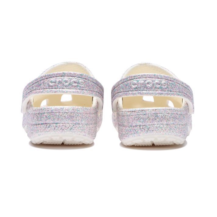 crocs（クロックス） キッズ 18-21 CLASSIC GLITTER CLOG K キッズクラシックグリッタークロッグ 206993 ...