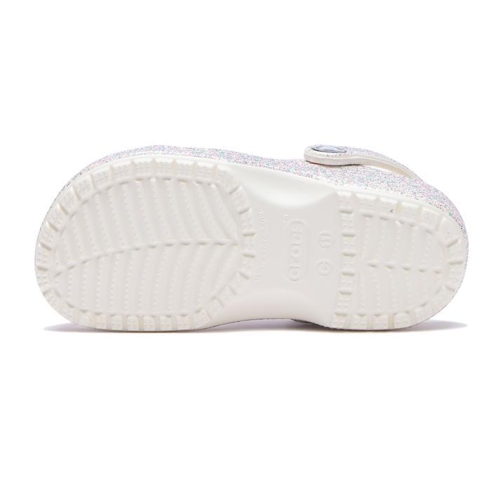 crocs（クロックス） キッズ 18-21 CLASSIC GLITTER CLOG K キッズクラシックグリッタークロッグ 206993 ...