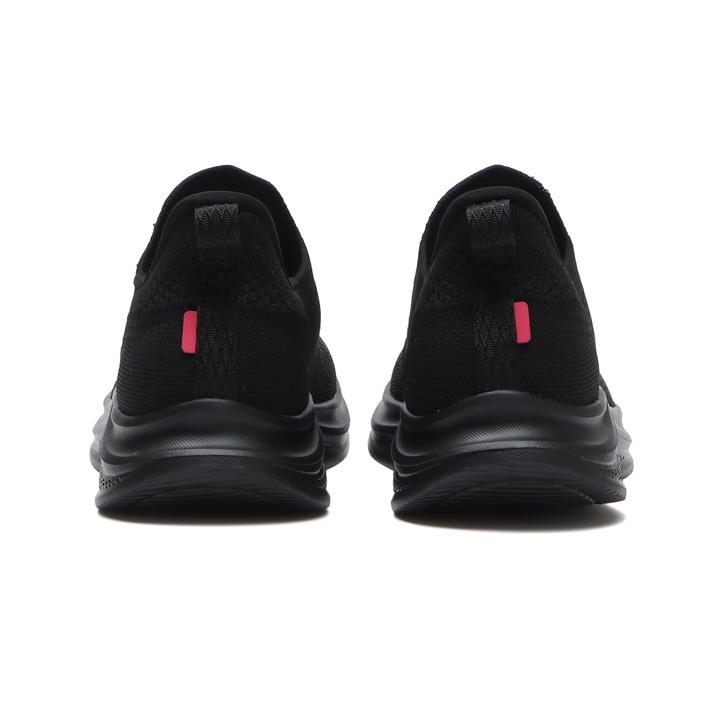 レディース ABC SELECT エービーシーセレクト S-KNIT SLIP ON ニットスリッポン W1036 ALL BLACK ...
