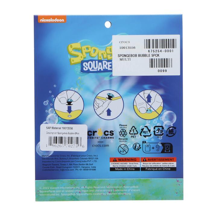crocs クロックス SPONGEBOB BUBBLE 5PCK スポンジボブバブル5パック 10013556 MULTI : ABC ...
