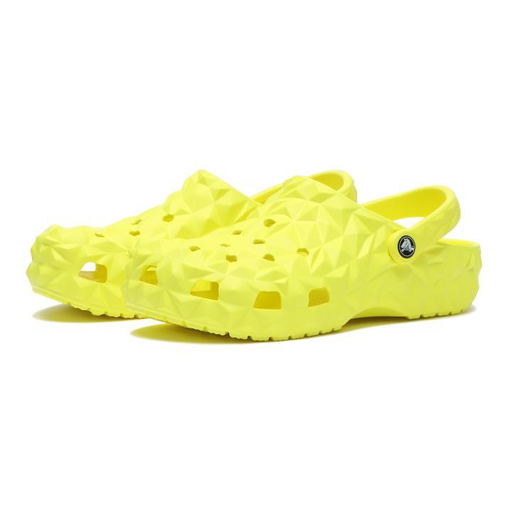 crocs クロックス CLASSIC GEOMETRIC CLOG クラシックジオメトリッククロッグ 209563-76M Acidity ...