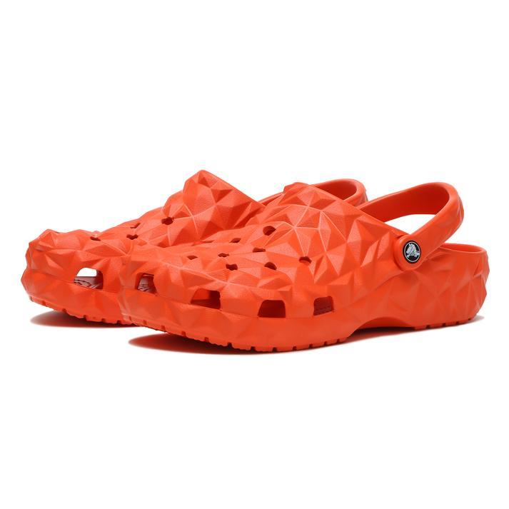 crocs（クロックス） CLASSIC GEOMETRIC CLOG クラシックジオメトリッククロッグ 209563-84J Lava ...