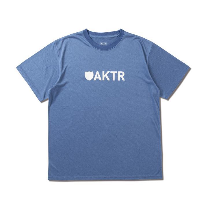 AKTR アクター CLASSIC LOGO SPORTS TEE ショートスリーブ 223-032005 BLUE : ABC-MART ...