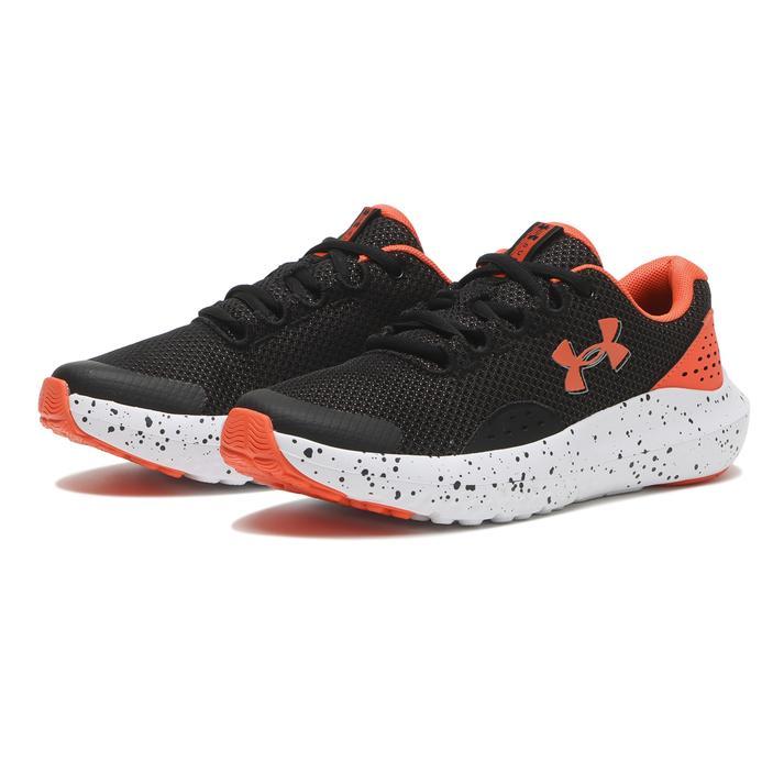 UNDER ARMOUR（アンダーアーマー） ジュニア U225-245 UA BGS Surge 4 サージ4 3027103 005BLK/ARD/ARD : ABC-MART Yahoo ...
