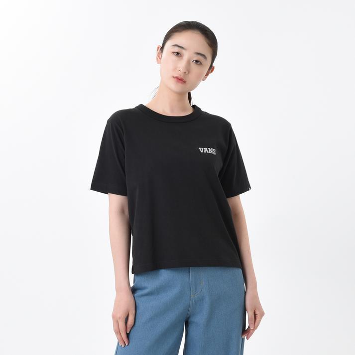 VANS ヴァンズ W color scheme T-shirt ショートスリーブ 124K3011000 ABC-MART限定 BLACK : ABC-MART Yahoo!店 - 通販 ...