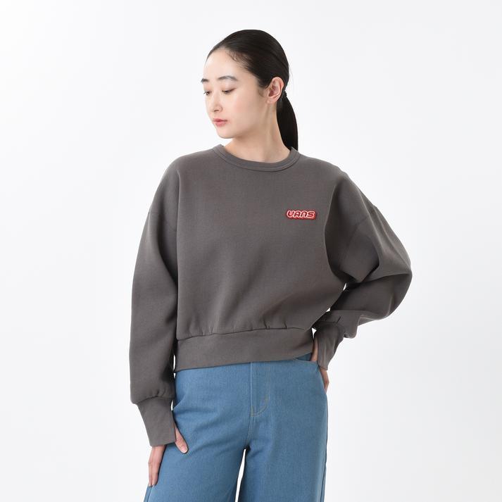 VANS ヴァンズ W cuff slit sweat スウェットクルー 124K3041100 ABC-MART限定 GRAY : 6826130002003 : ABC-MART ...