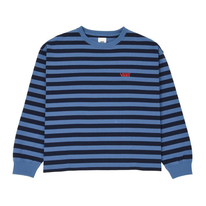 VANS ヴァンズ W border long sleeve T-shirt ロングスリーブ 124K3021200 ABC-MART限定 ...