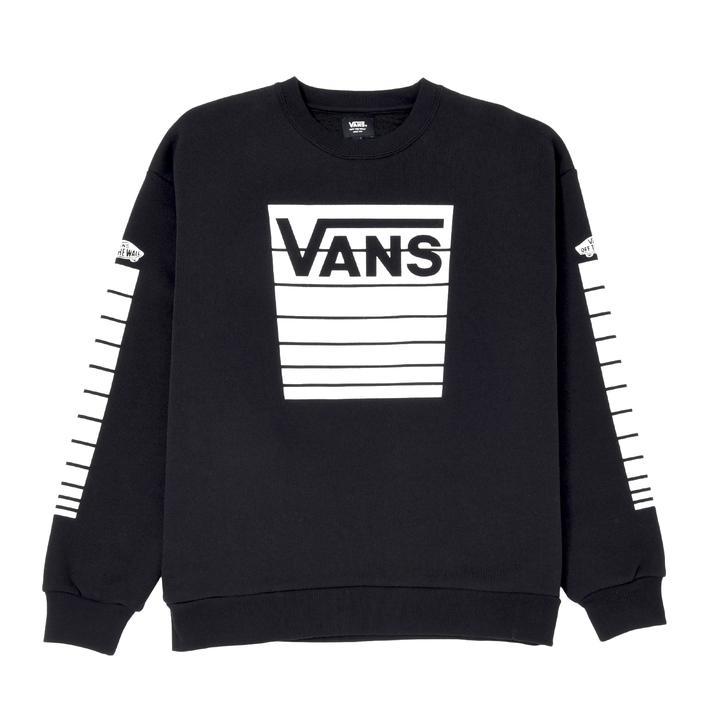 VANS（ヴァンズ） M BMX Jersey C SWT スウェットクルー 124K1040600 ABC-MART限定 BLACK ...