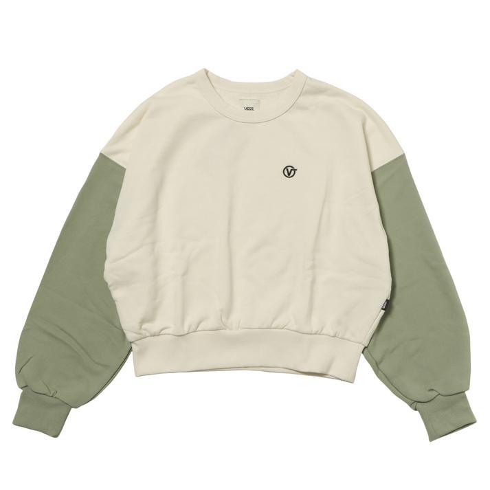VANS ヴァンズ W Color Scheme Cropped SWT スウェットクルー 125R3041000 NATURAL : ABC-MART Yahoo!店 - 通販 ...