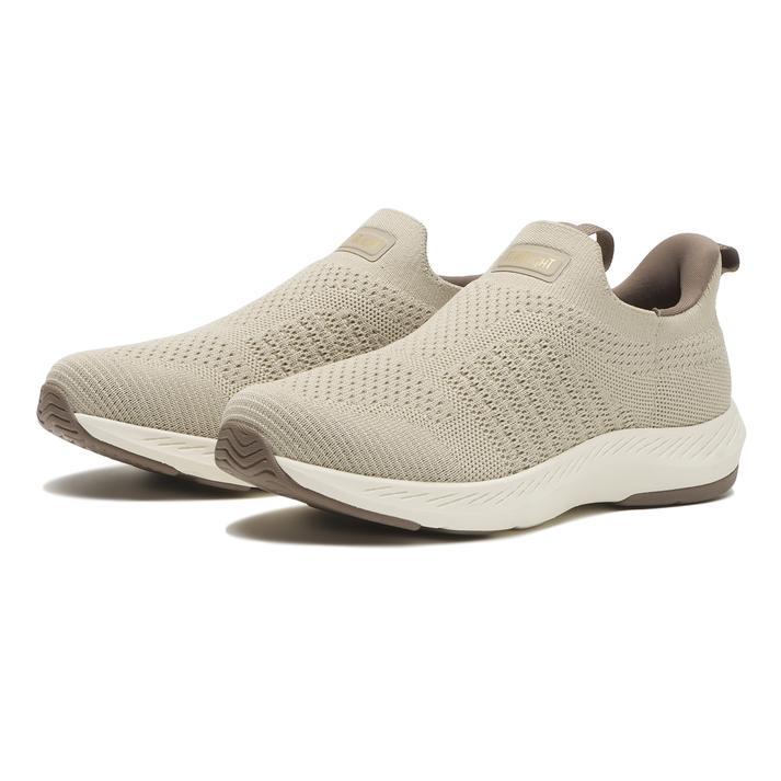 レディース ABC SELECT エービーシーセレクト QS KNIT SLIPON ニットスリッポン W1044 BEIGE LAME ...