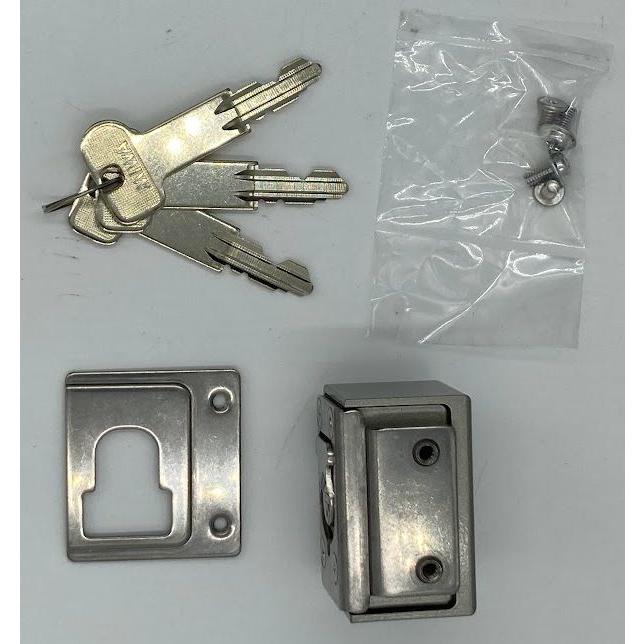 LIXIL Z-01-BWVJ TOSTEM トステム アルミサッシ 外締り錠 シルバー AZRZ001後継機種 : ABCshop - 通販 - Yahoo!ショッピング