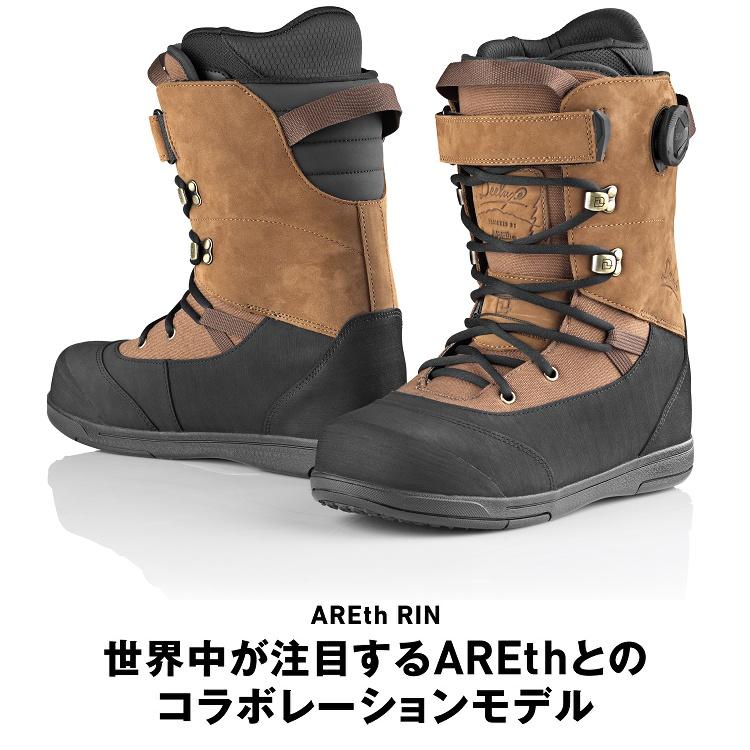 DEELUXE BOOTS ディーラックス 25-26 ARETH RIN CTF カラー:BROWN アースリン サーモフィット 2026 保証書付【サーモインナー 店舗にて熱成型無料 ...