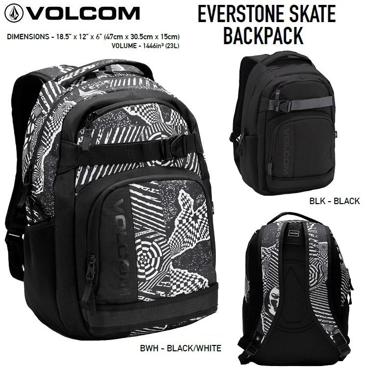 VOLCOM ボルコム 【 EVERSTONE SKATE BACKPACK 】 VMXX00DMEA バックパック かばん バッグ BAG ...
