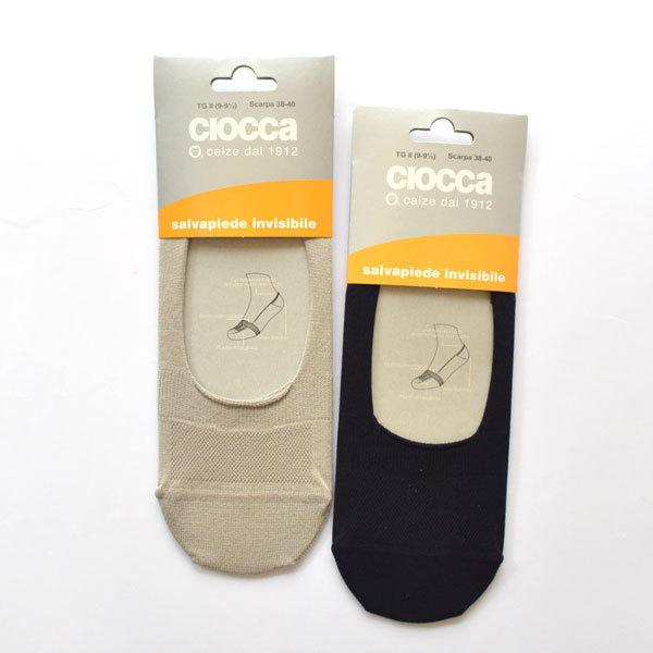 チョッカ CIOCCA シューズインソックス カバーソックス 靴下 INVISIBLE SOCKS ART.61 MADE IN ITALY ...