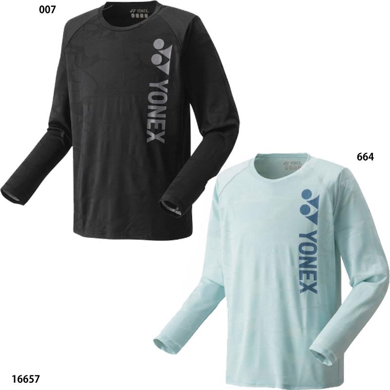 YONEX 【ヨネックス】ユニロングスリーブTシャツ テニスウェア/YONEX(16657) : abespo - 通販 - Yahoo!ショッピング