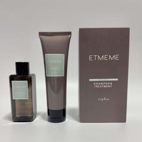 ナプラ エミーム スムース シャンプー ＆ トリートメント ミニセット 100ml + 80g ETMEME LSC : B.F SHOP ...