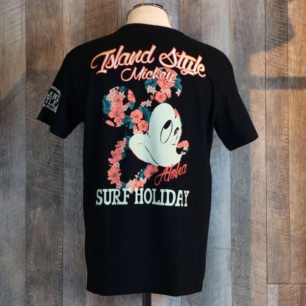 Disney LOW BLOW KNUCKLE MICKEY MOUSE 525512BLK 「ALOHA MICKEY」刺繍プリント半袖Tシャツ : ABLE - 通販 - Yahoo!ショッピング