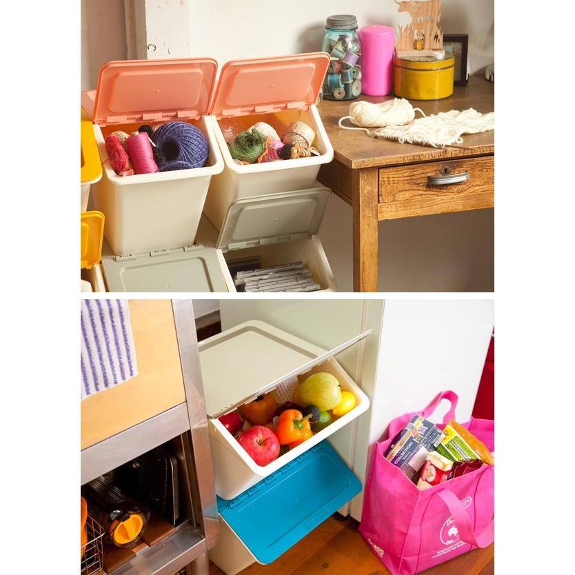 pelican（stacksto.） 収納ケース 蓋 スタックストー ペリカン ビーク スリム : abloom(服飾・生活雑貨) - 通販 - Yahoo!ショッピング