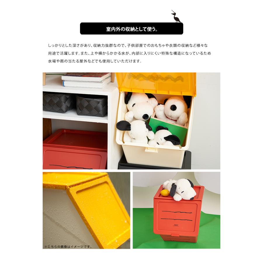 pelican garbee（stacksto.） スタックストー ペリカン ガービー PEANUTS スヌーピー 収納ボックス おしゃれ SNOOPY ピーナッツ 送料無料 : abloom ...