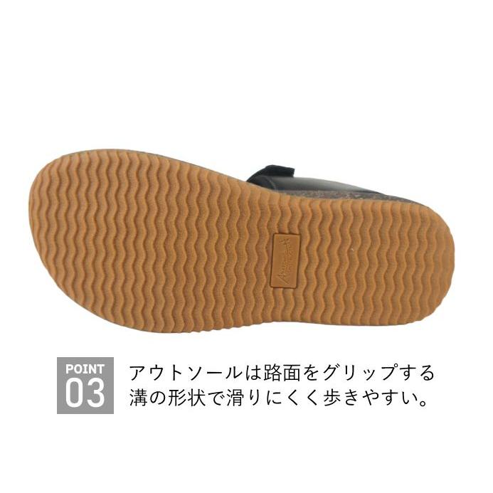 EDWIN エドウィン スポーツサンダル メンズ スポサン シャワーサンダル ベルクロ ストラップ 黒 父の日 ギフト 普段使い 実用的 ew5105 : Ablya アベリア 靴 シューズ ...