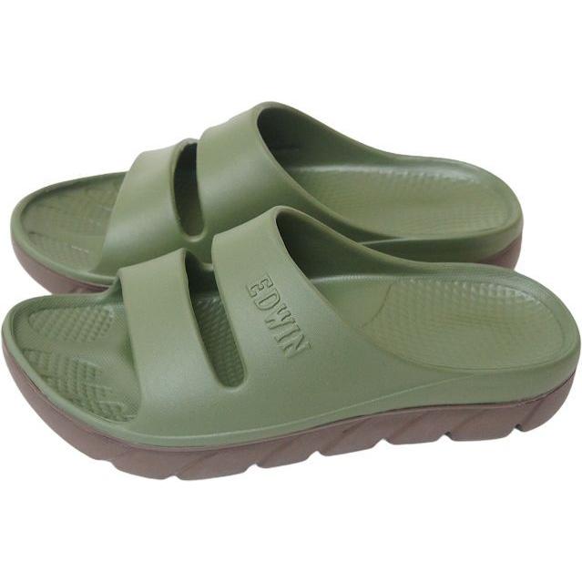 EDWIN 【送料無料】 ※北海道・九州・沖縄は差額負担 エドウィン メンズ サンダル コンフォート 厚底 軽量 シューズ EVA サボ 父の日 敬老の日 ew5200 : Ablya ...