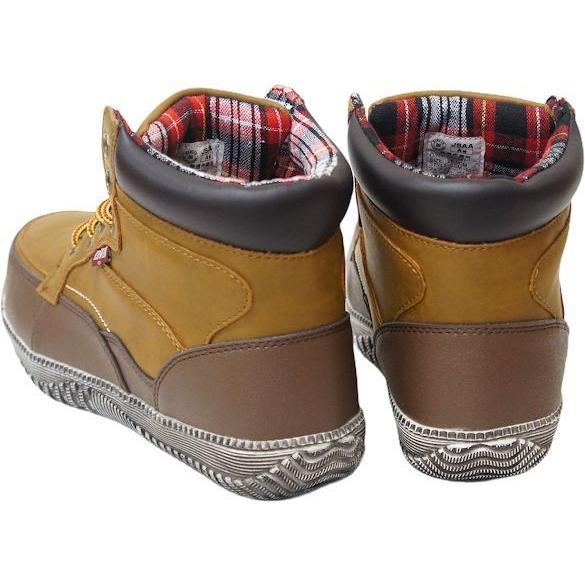 EDWIN エドウィン 安全靴 スニーカー メンズ 安全 作業靴 セーフティー ワークシューズ ブーツ おしゃれ 軽量 ハイカット 男性 痛くない 疲れない hresm101 : Ablya ...