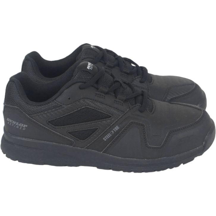 DUNLOP 安全靴 セーフティシューズ ダンロップ ST 0201 レースアップ スティールトゥ スニーカー ランニングシューズ 軽い 軽量 反射板 耐油 耐滑 底 ktds0201 ...