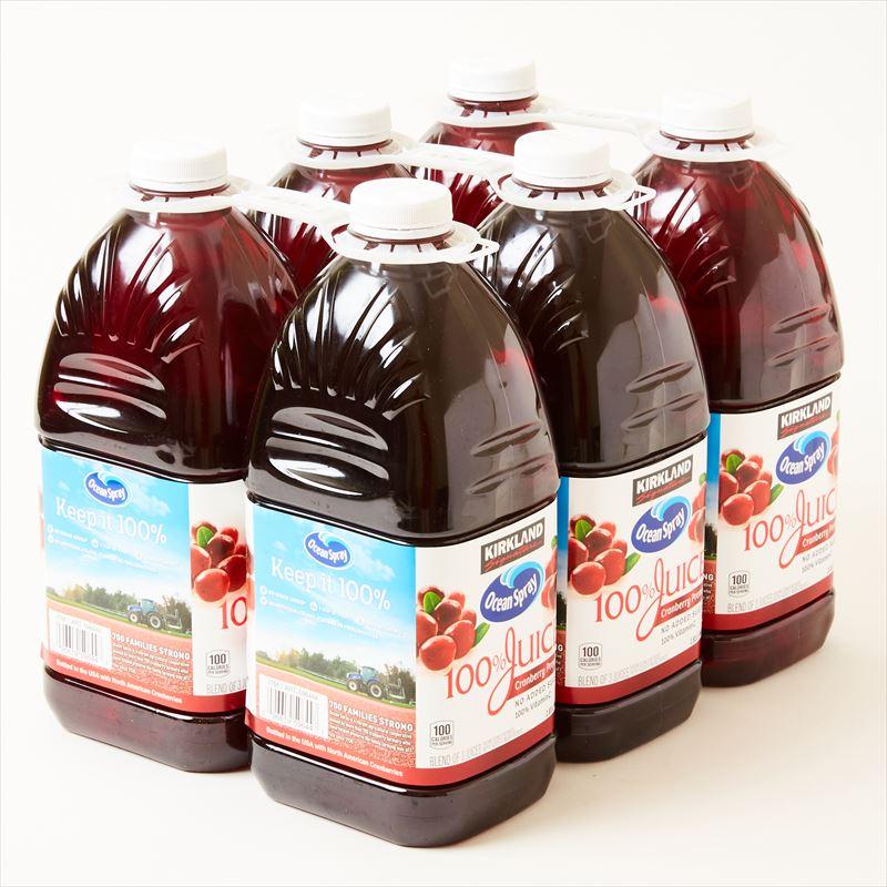 KIRKLAND signature カークランド オーシャンスプレー クランベリー ジュース フルーツミックス 2.83L×6本 濃縮還元 OCEAN SPRAY : abマート - 通販 ...