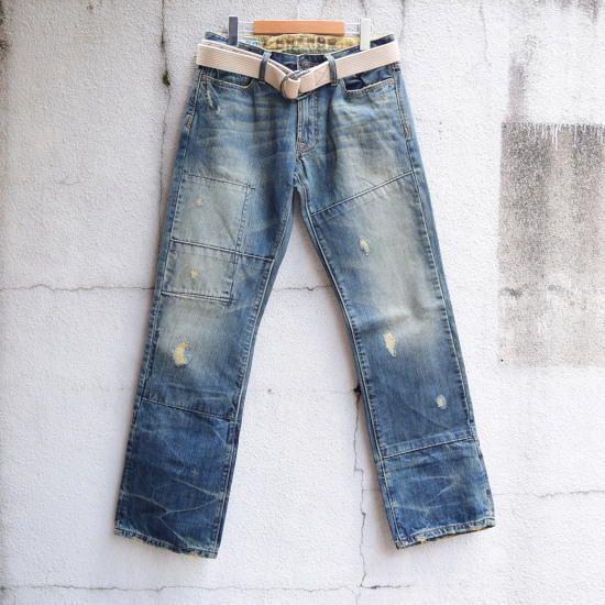 ジーブランド Z-BRAND(ジーブランド) パッチワークUSED加工 ジーブランド Z-BRAND(ジーブランド) パッチワークUSED加工