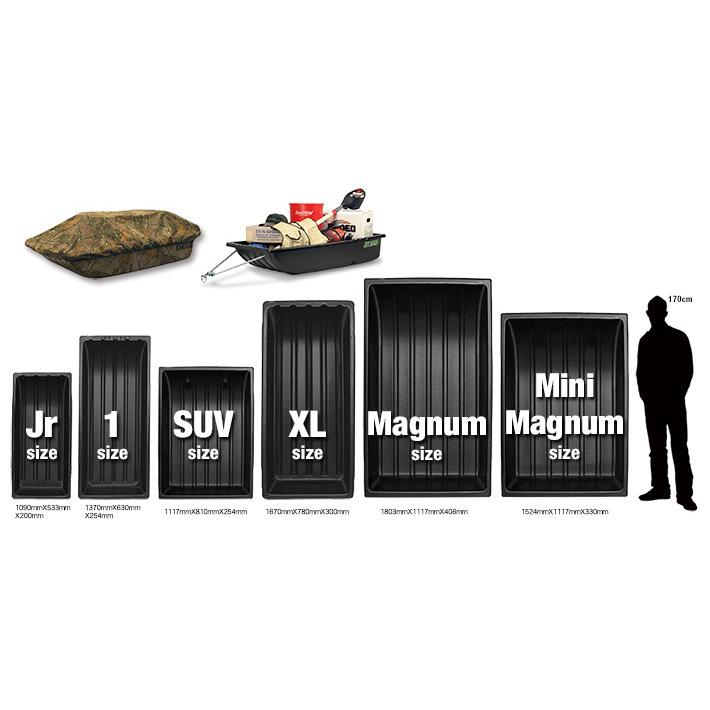 大型 ソリ ジェットスレッド ジュニア サイズ Jet Sled Jr (Camouflage) 狩猟 釣り 運搬 除雪 バギー 雪遊び ...