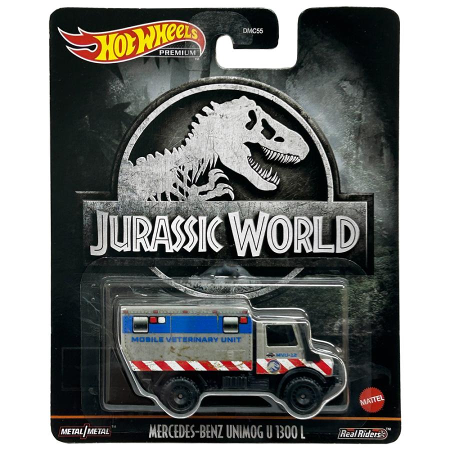 Hot Wheels ホットウィール プレミアム ジュラシックワールド メルセデスベンツ ウニモグ U 1300L ミニカー おもちゃ コレクション DMC55 : Foothill ...