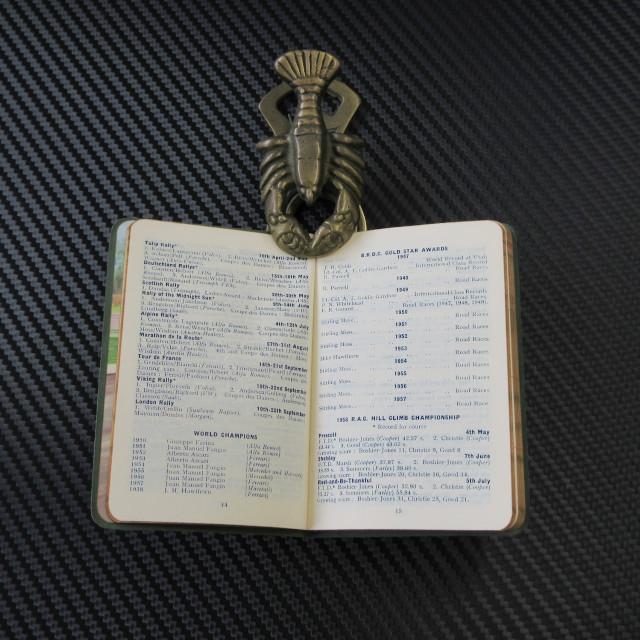 MOTOR RACING DIARY 1959 :ACAJ-goods-336:AC MINDS AUTOJUMBLE - 通販 ...