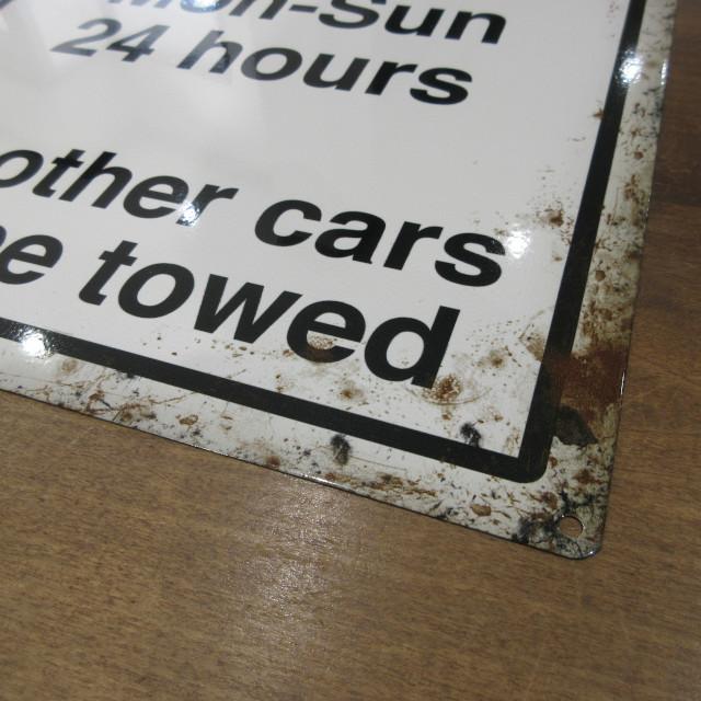 MG サインプレート PARKING MON-SUN 24 HOURS : AC MINDS AUTOJUMBLE - 通販 - Yahoo ...