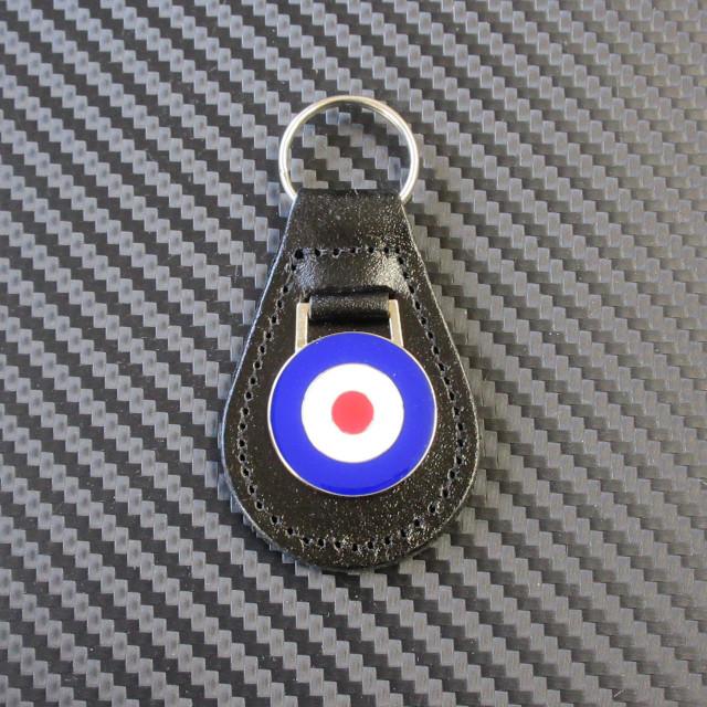 ACE CAFE LONDON エースカフェロンドン Mod キーホルダー ドロップ型 黒皮 : AC MINDS AUTOJUMBLE ...