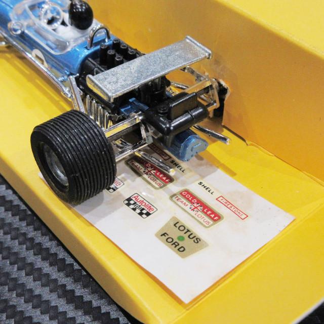 DINKY TOYS MODEL No.225 LOTUS F1 RACING CAR メタリックブルー : AC MINDS ...