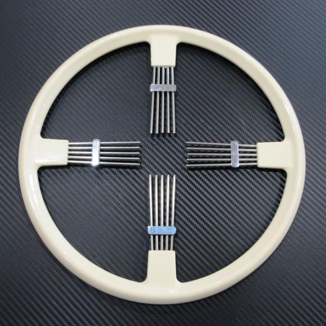 BROOKLANDS ブルックランズ ステアリングホイール ホワイト ／ MORGAN : AC MINDS AUTOJUMBLE - 通販 ...