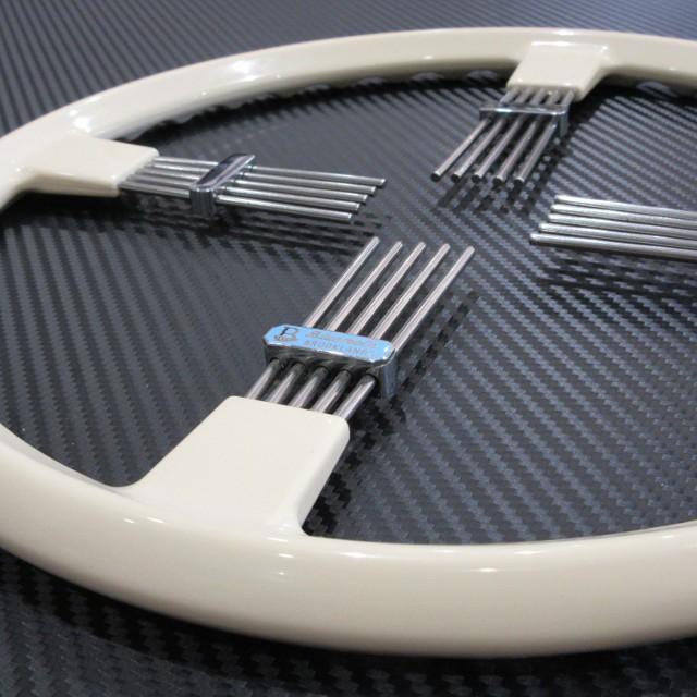 BROOKLANDS ブルックランズ ステアリングホイール ホワイト ／ MORGAN : AC MINDS AUTOJUMBLE - 通販 ...