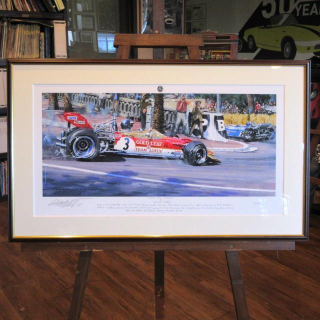 LAST LAP VICTORY / Jochen Rindt LOTUS49-C FORD 1970 MONACO GRANS PRIX ...