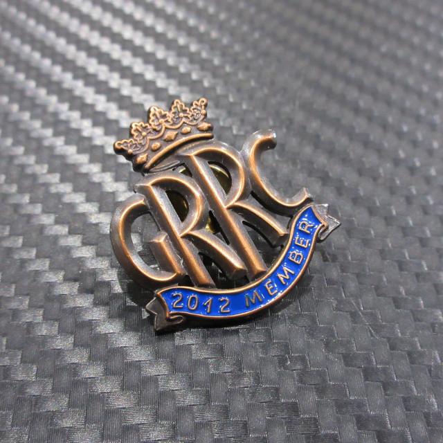 GRRC Goodwood Road Racing Club 2012 メンバー ピンバッジ : AC MINDS AUTOJUMBLE ...