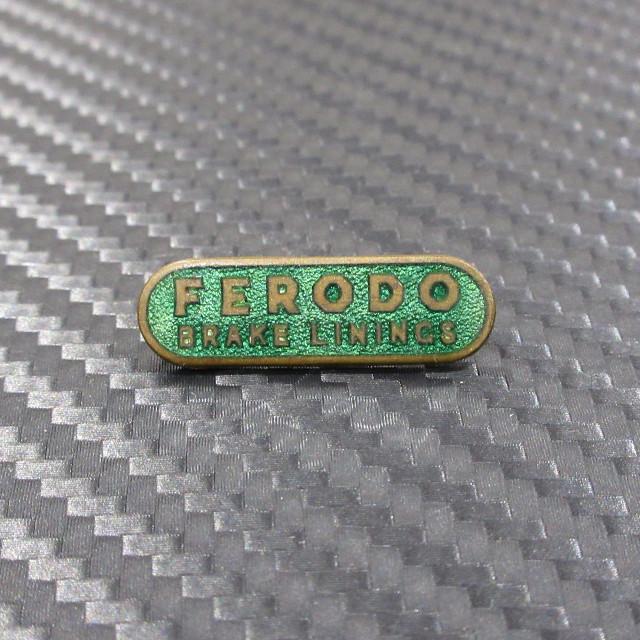 FERODO BRAKE LININGS フェロード ブレーキ ライニングス エナメル ピンバッジ : AC MINDS AUTOJUMBLE ...