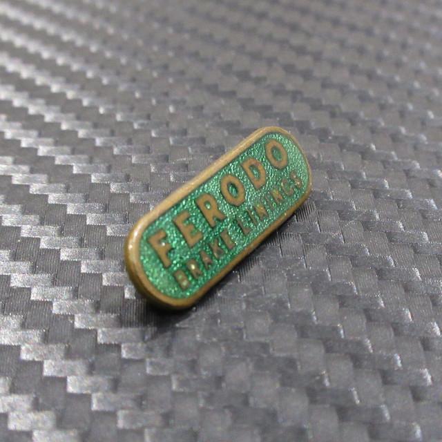 FERODO BRAKE LININGS フェロード ブレーキ ライニングス エナメル ピンバッジ : AC MINDS AUTOJUMBLE ...