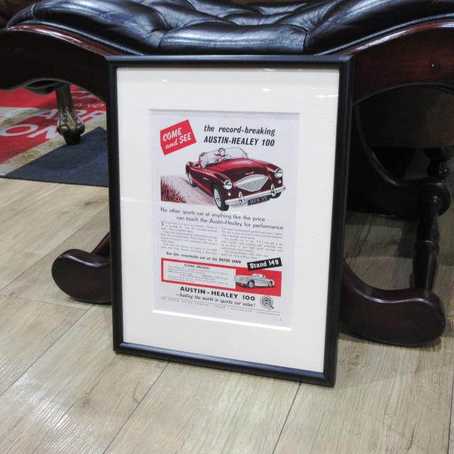 Austin Healey 100 1950年広告 額装 : AC MINDS AUTOJUMBLE - 通販 - Yahoo!ショッピング