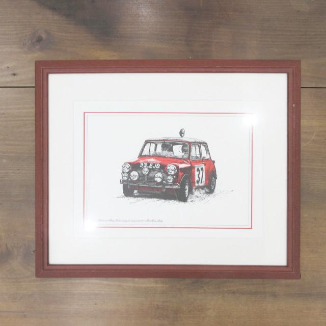 ミニ MINI Paddy Hopkirk and Henry Liddon Heading for victory in the 1964 ...