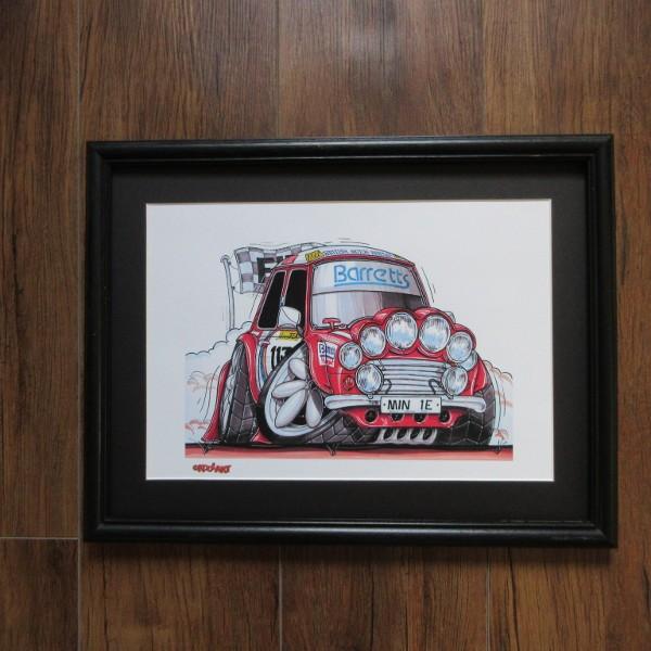 ミニ MINI 英国KOOLART社 イラストポスター インテリア : AC MINDS AUTOJUMBLE - 通販 - Yahoo!ショッピング