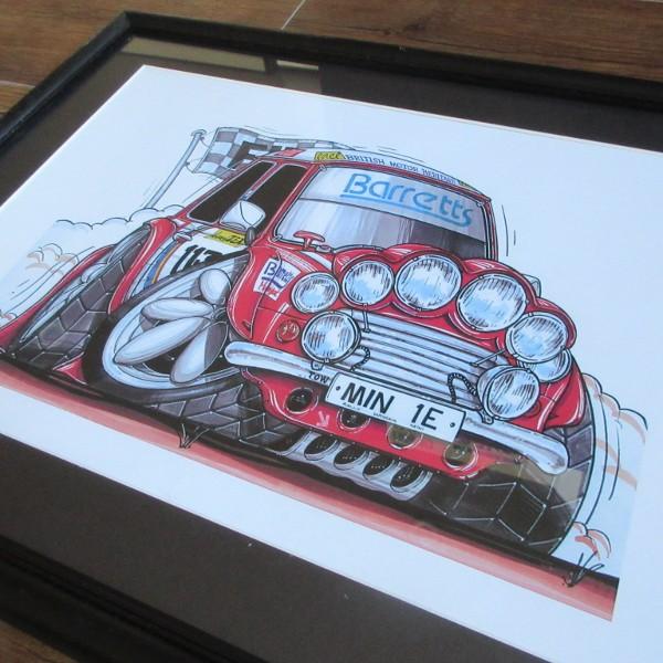 ミニ MINI 英国KOOLART社 イラストポスター インテリア : AC MINDS AUTOJUMBLE - 通販 - Yahoo!ショッピング